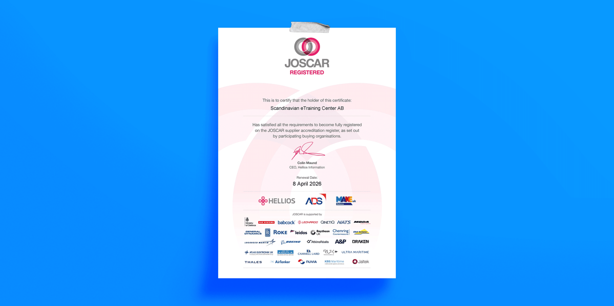 Scandlearn Renews JOSCAR Approval for 2025
